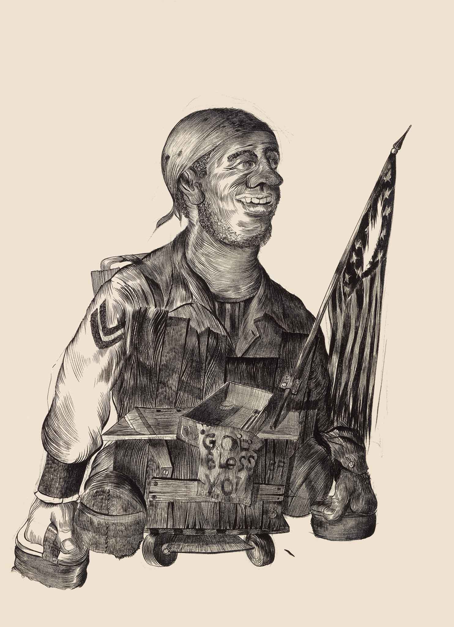 Robert Cenedella | Collection | The War Series (B&W Drawings) – Robert ...