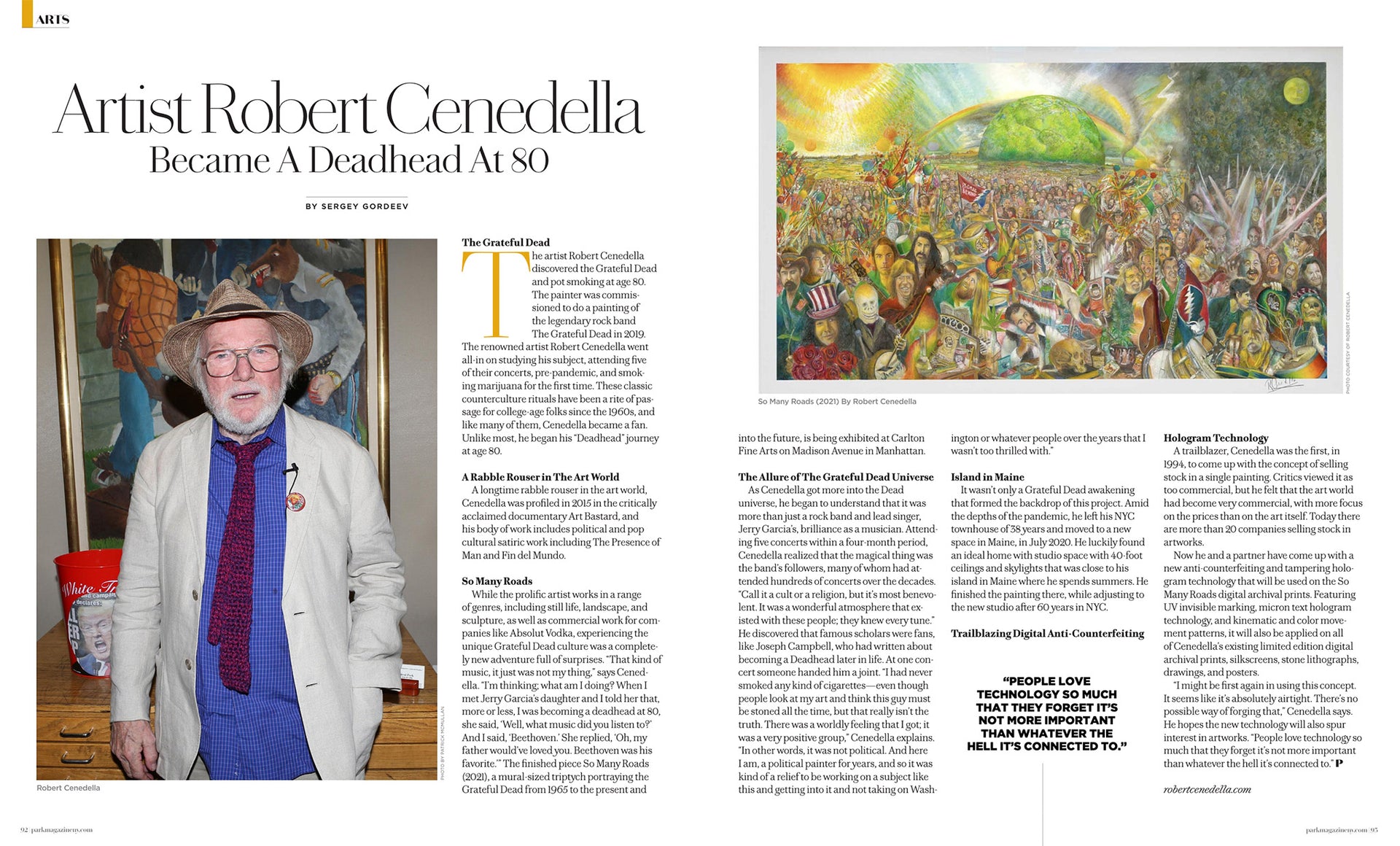 Robert Cenedella | About the Artist | Press Articles – Robert Cenedella ...