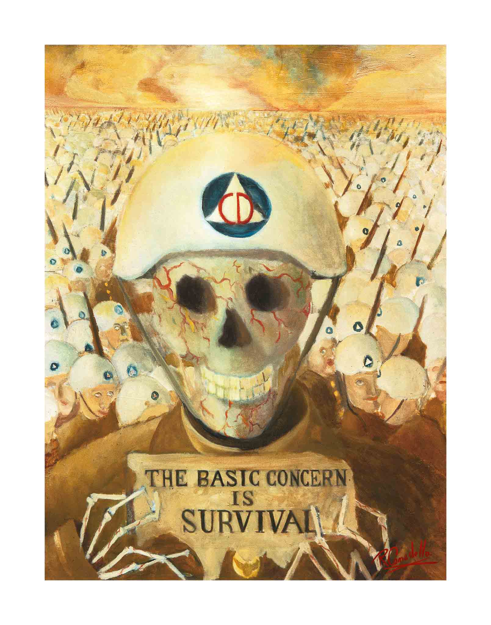 Civil Defense – Robert Cenedella | 60 Years of American Art