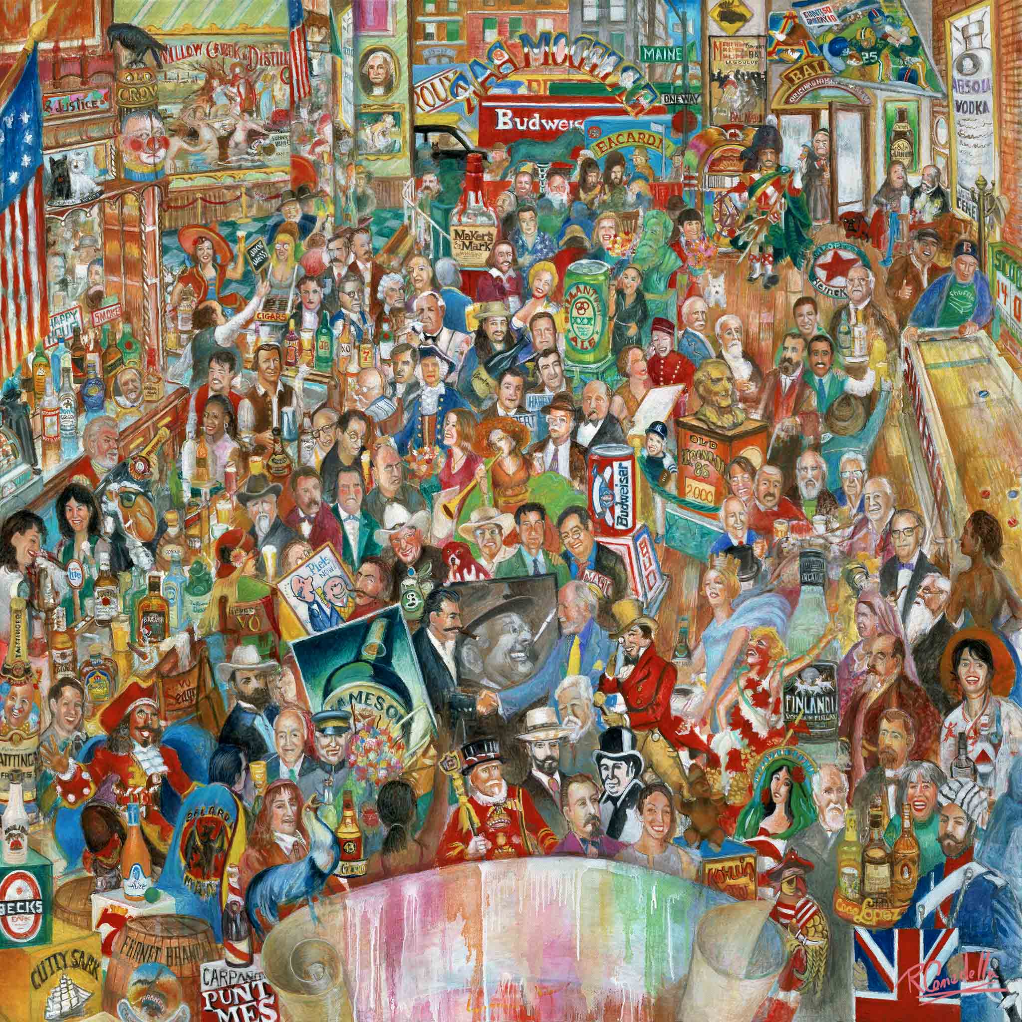 Robert Cenedella | Artwork | Amendment XXI (1995) – Robert Cenedella ...