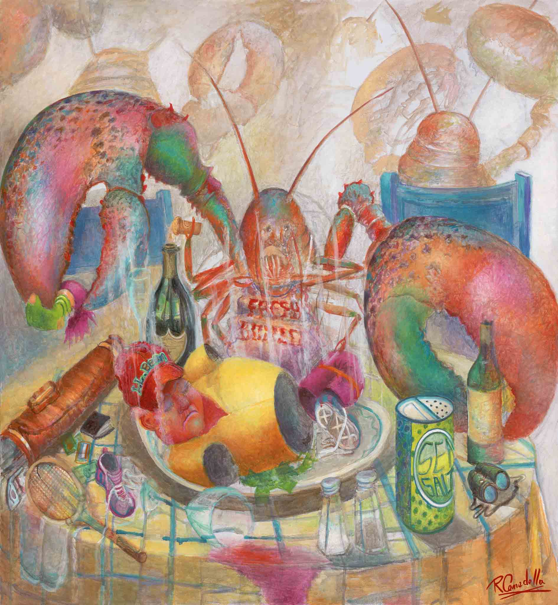 The Tourist – Robert Cenedella | 60 Years of American Art