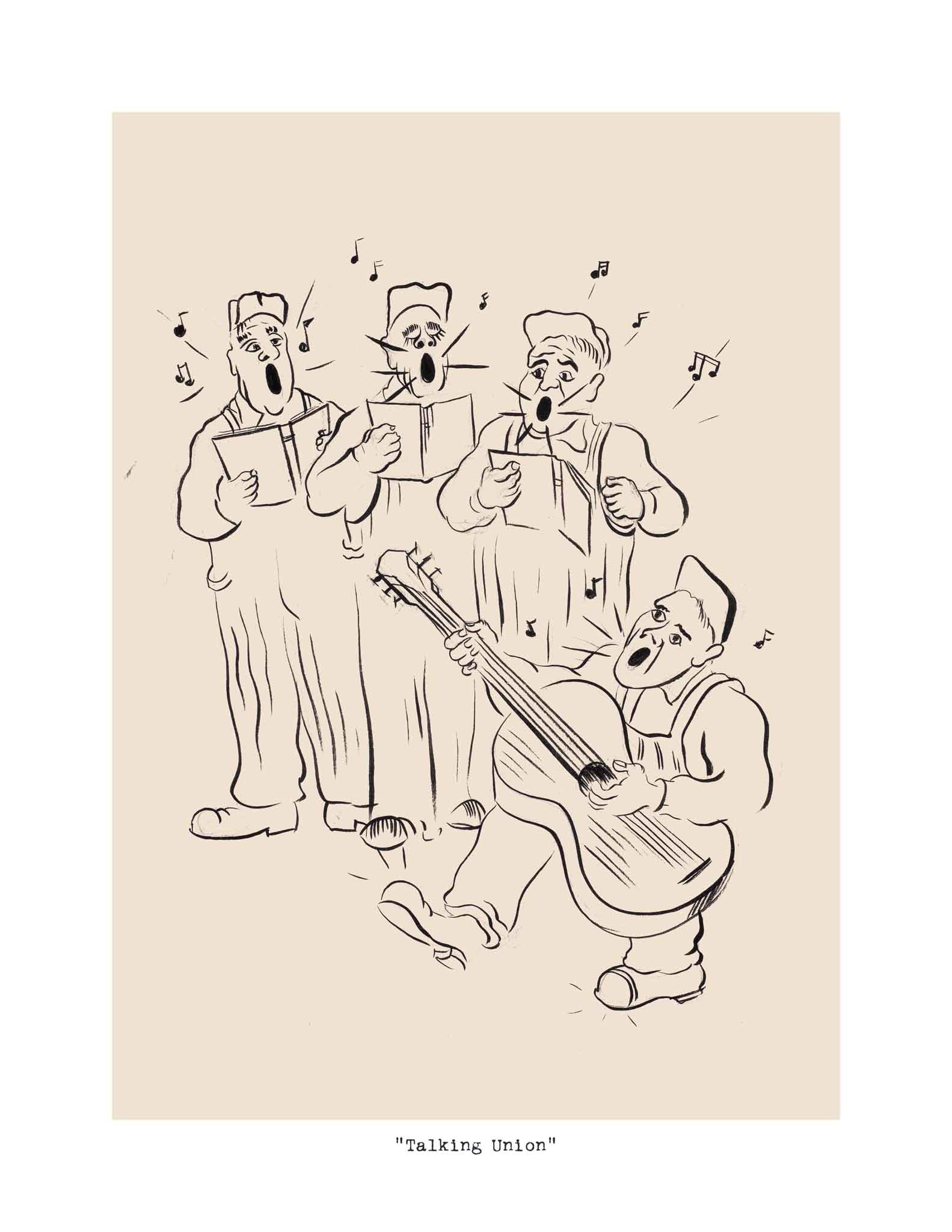 Talking Union – Robert Cenedella | 60 Years of American Art