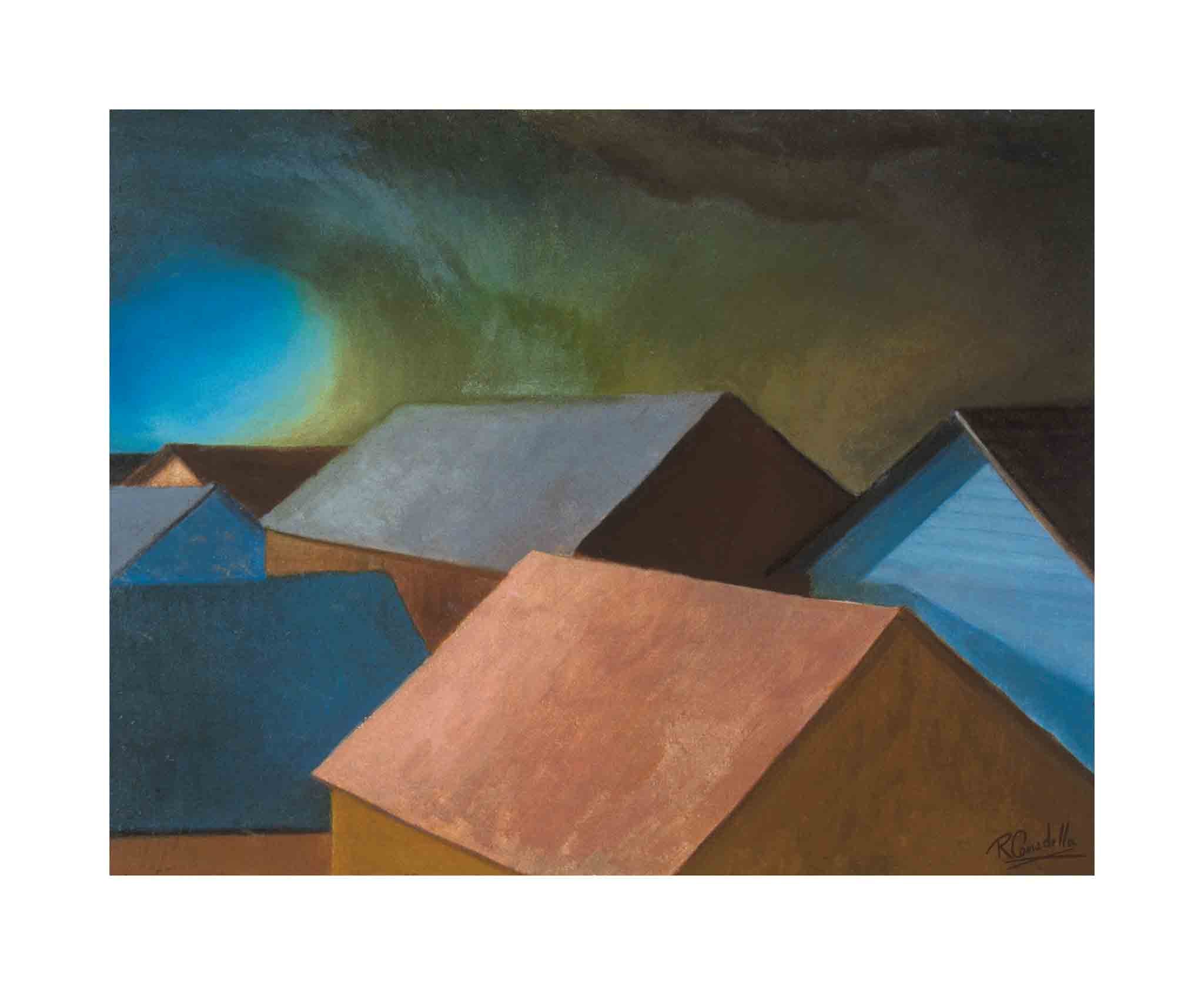 Rooftops – Robert Cenedella | 60 Years of American Art
