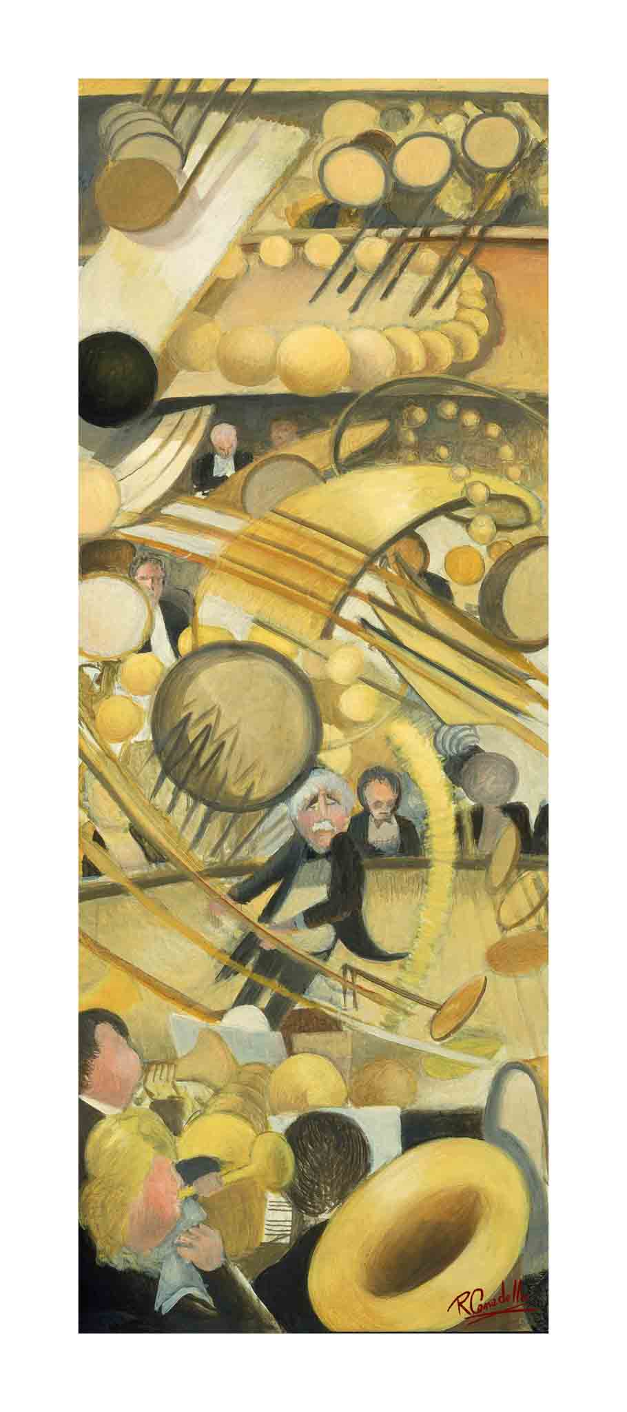 Symphony in Yellow – Robert Cenedella | 60 Years of American Art