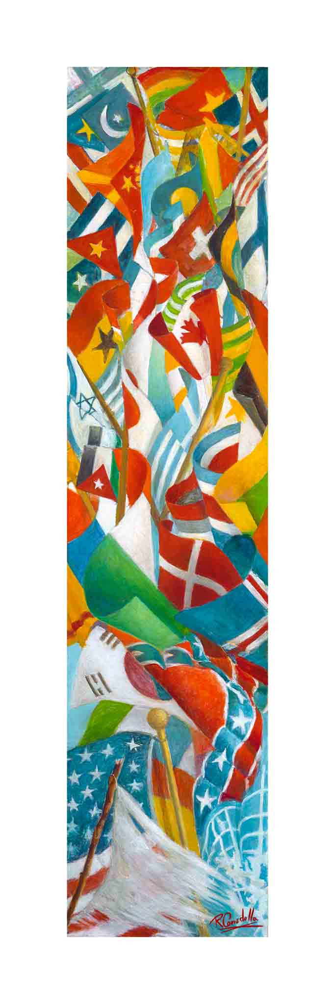 United Nations – Robert Cenedella | 60 Years of American Art